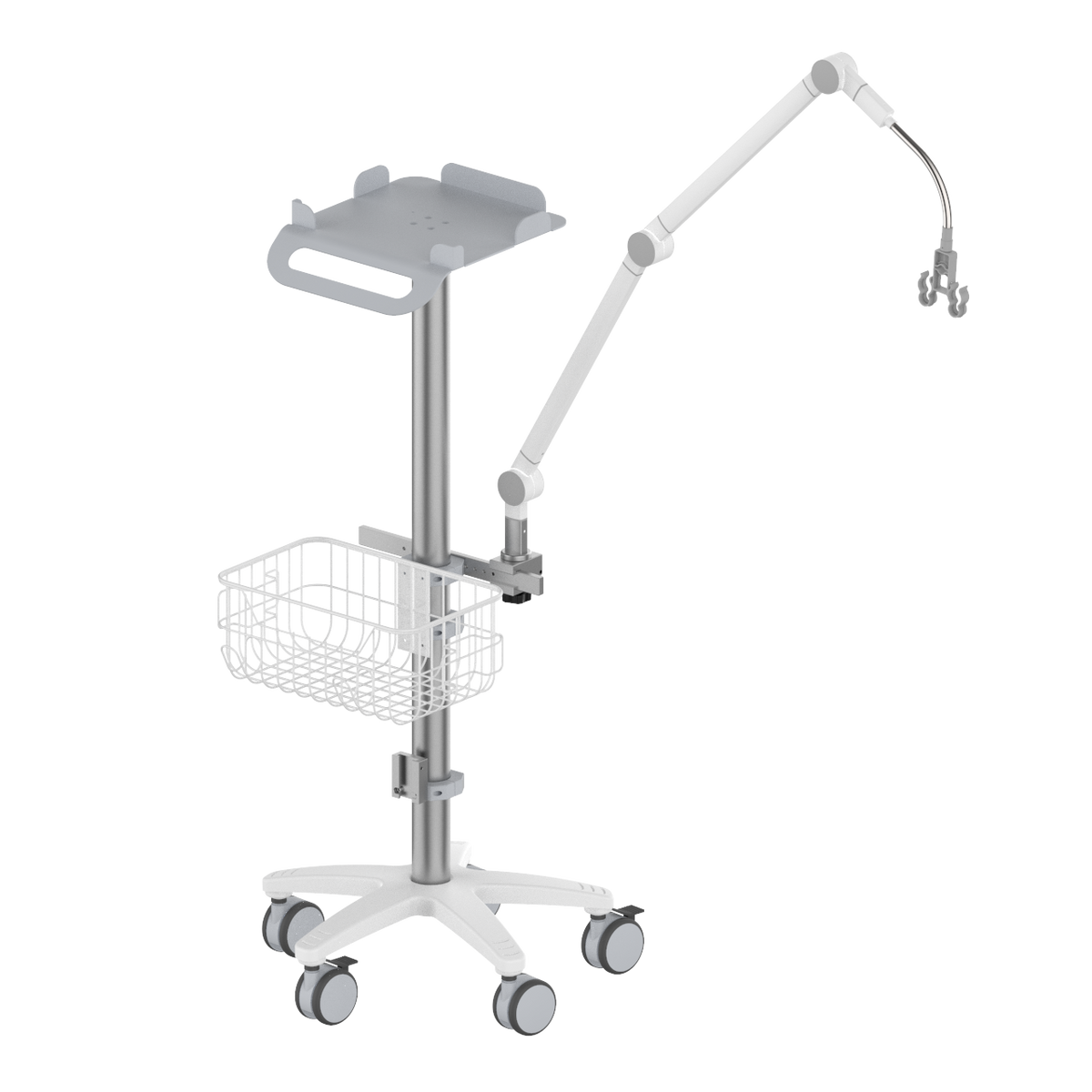 RS002 Ventilator Roll stand/ with Arm/ Humidifier holder – CORITON USA ...